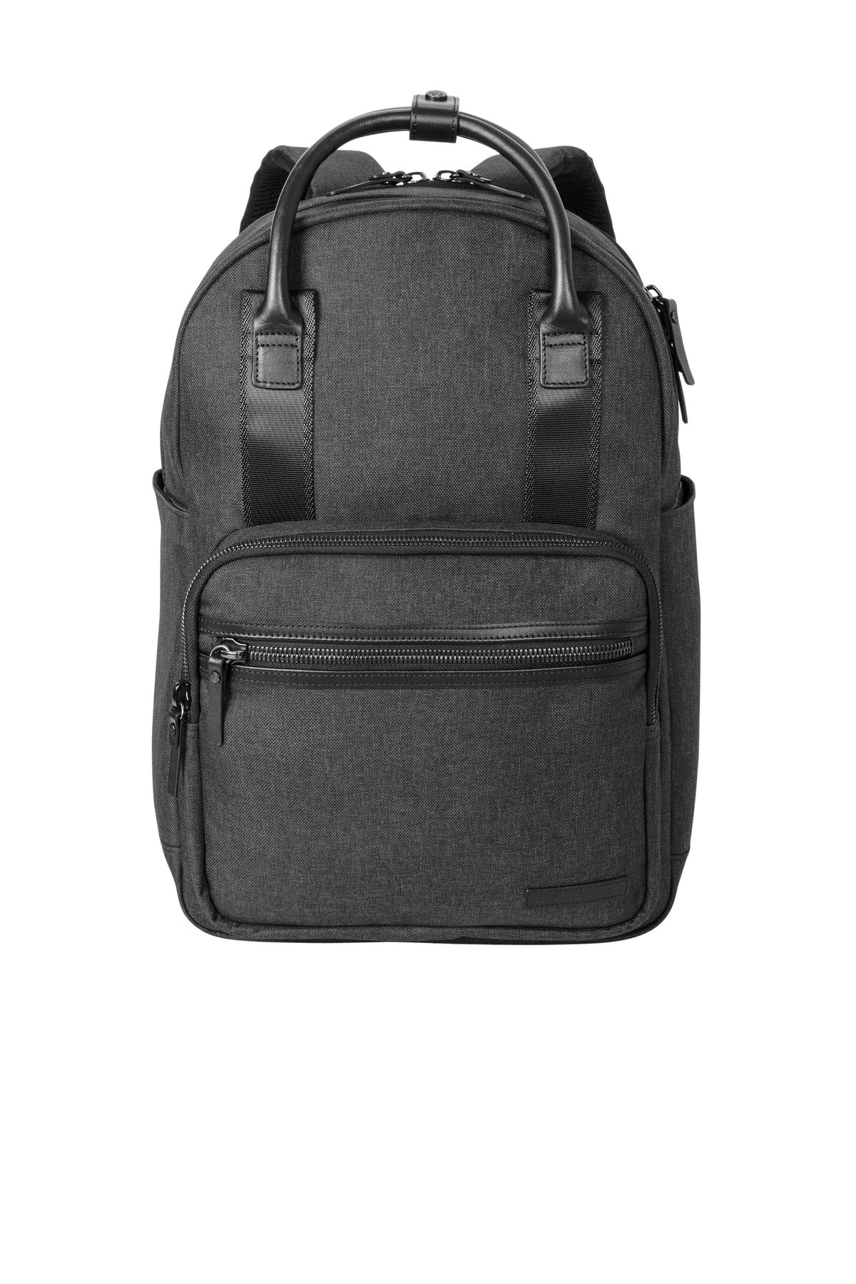 Brooks Brothers BB18821 Grant Dual-Handle Backpack With Custom Embroid