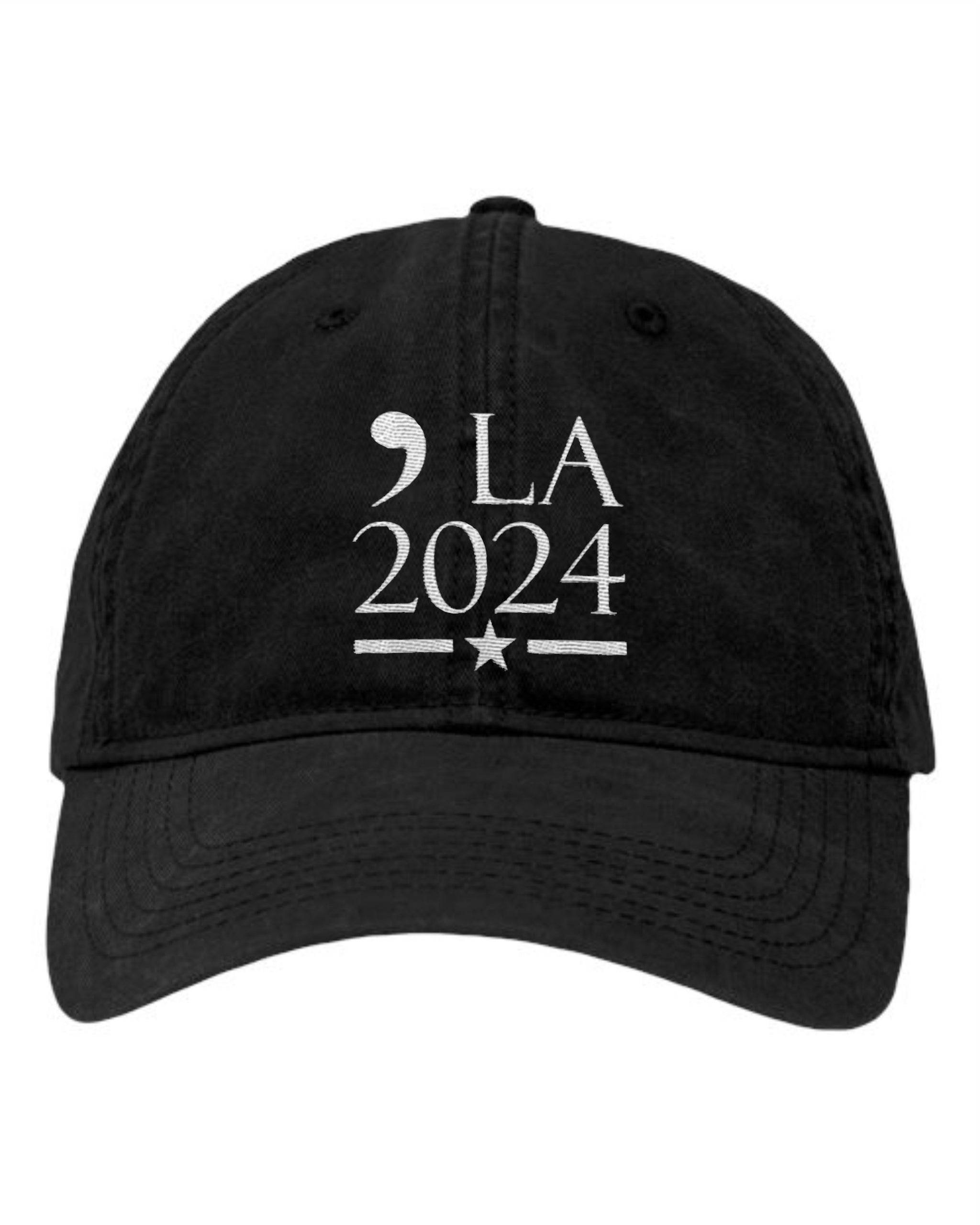 Comma La 2024 Embroidered Deluxe Dad Hat