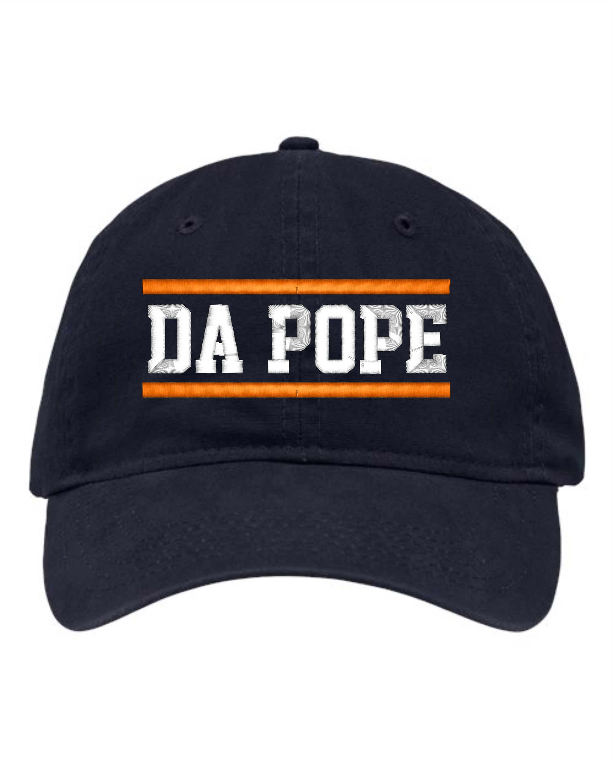 Da Pope Funny Chicago Pope Leo Embroidered Deluxe Dad Hat