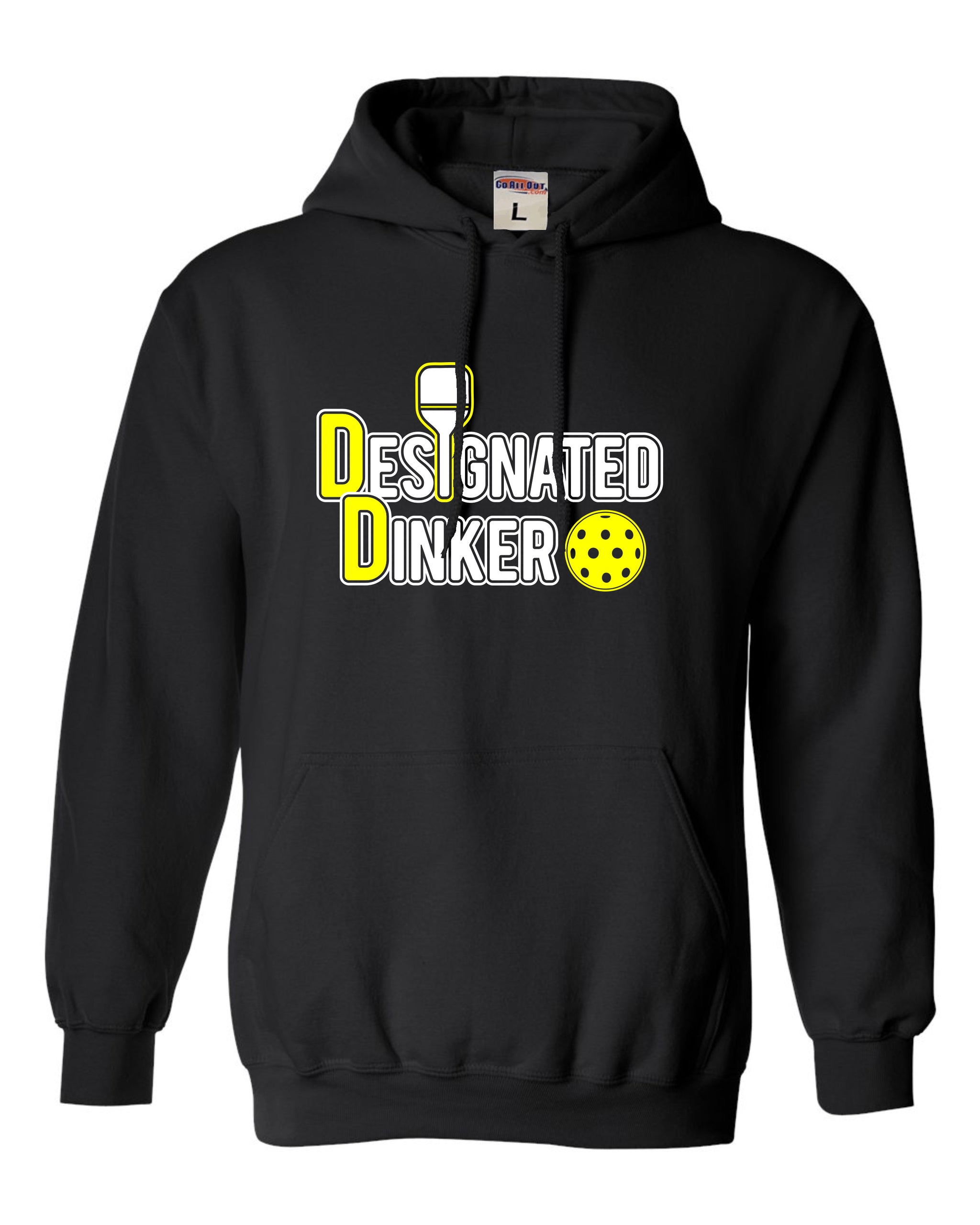 Designated Dinker Pickleball Funny Gift Idea Unisex Sweatshirt Hoodie
