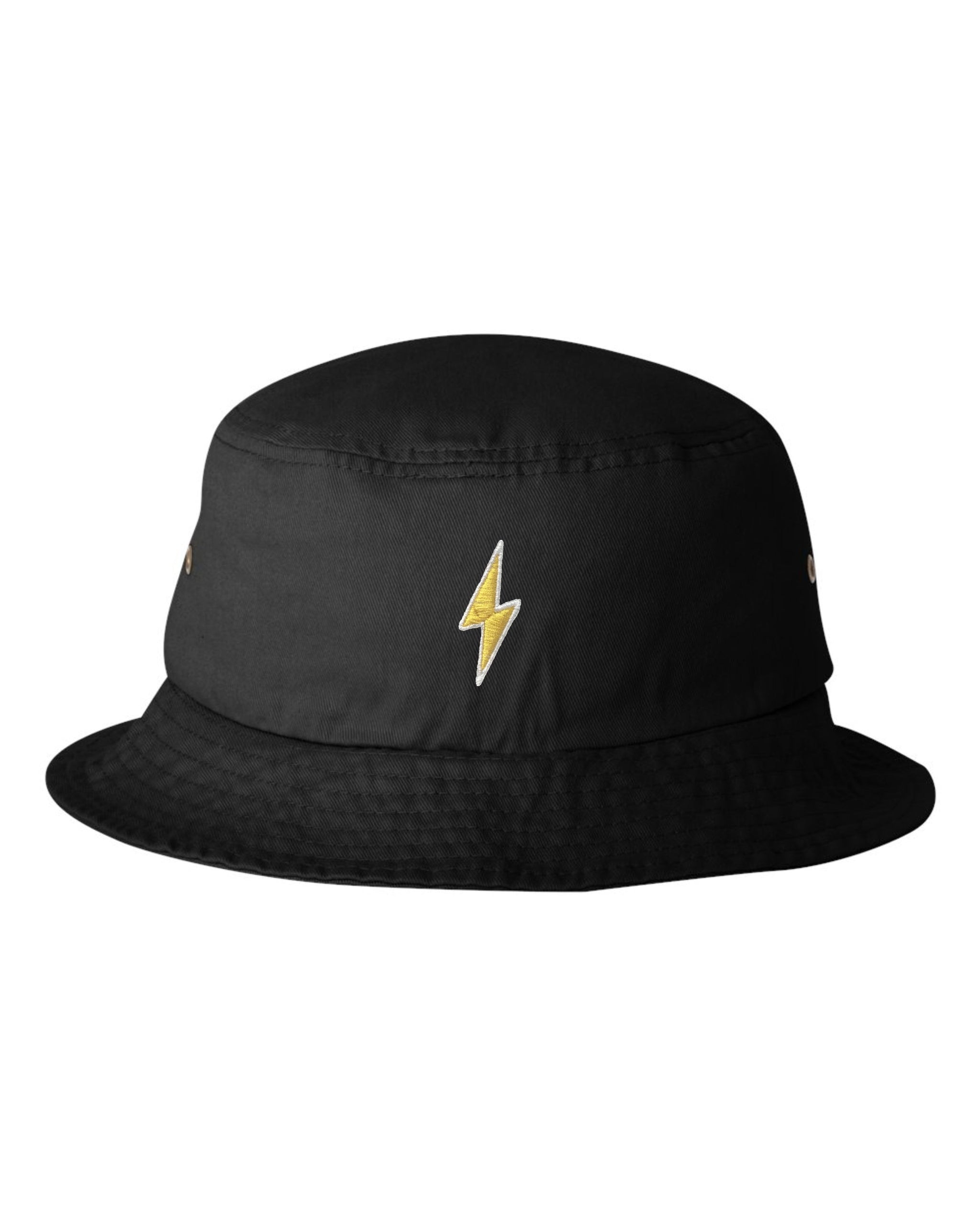 Lightning Bolt Embroidered Cap Dad Hat