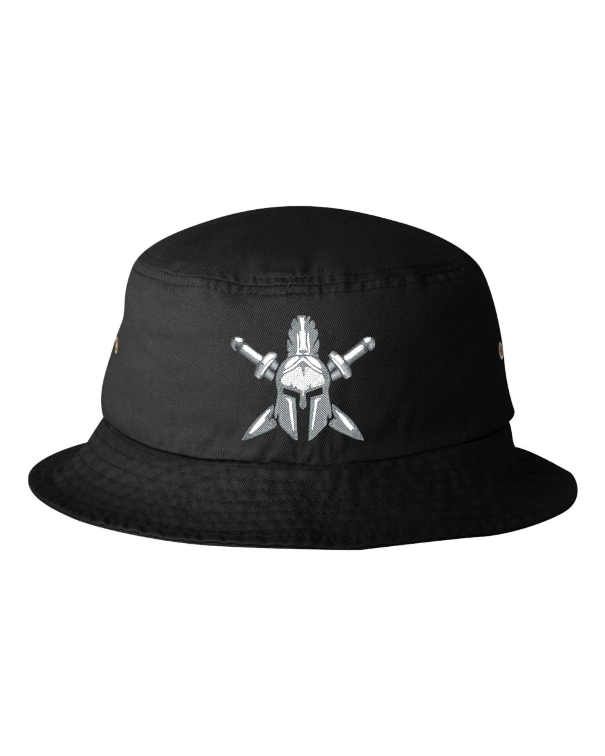 Spartan Warrior Helmet With Crossed Swords Embroidered Cap Dad Hat