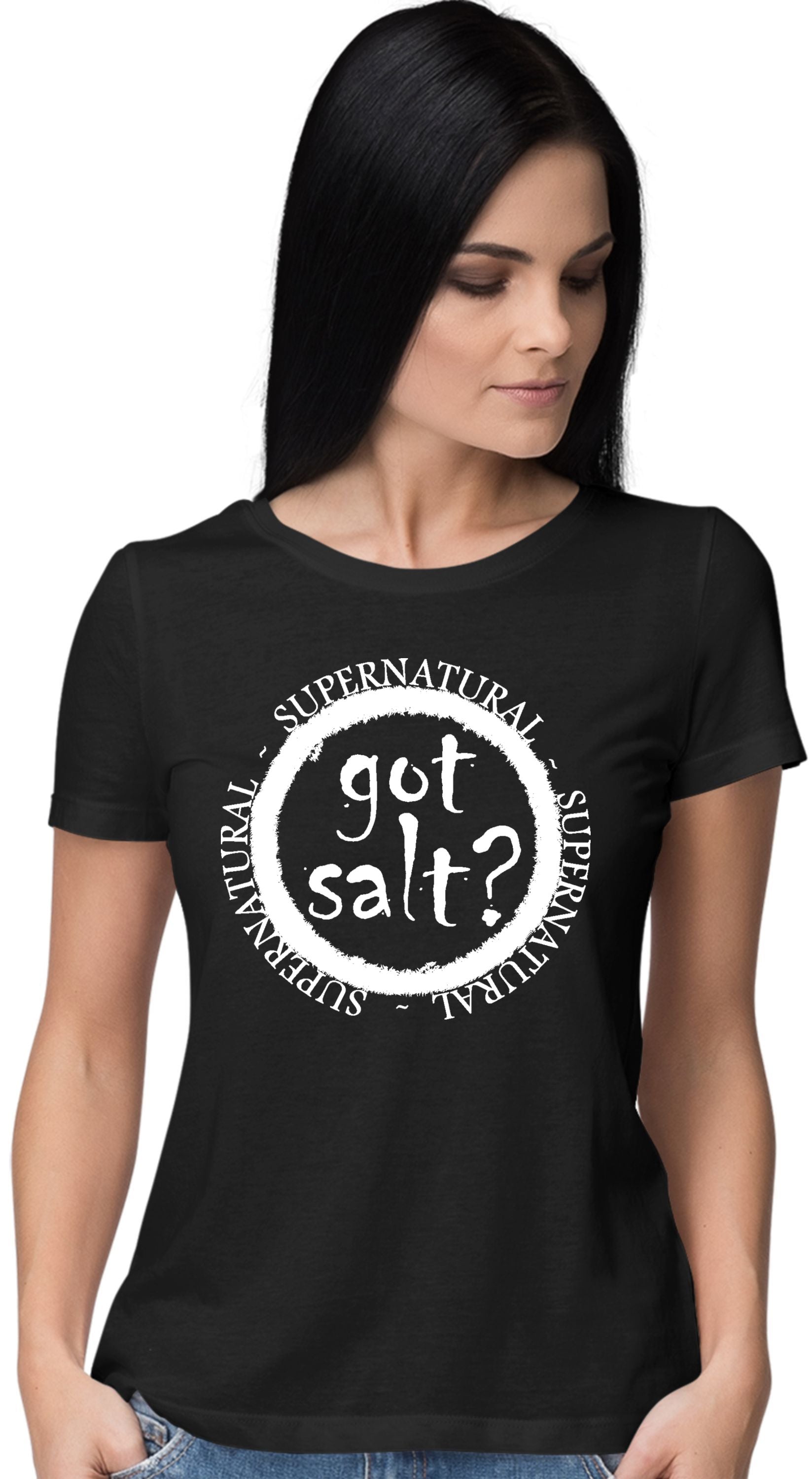 Got Salt? Supernatural Womens T-Shirt