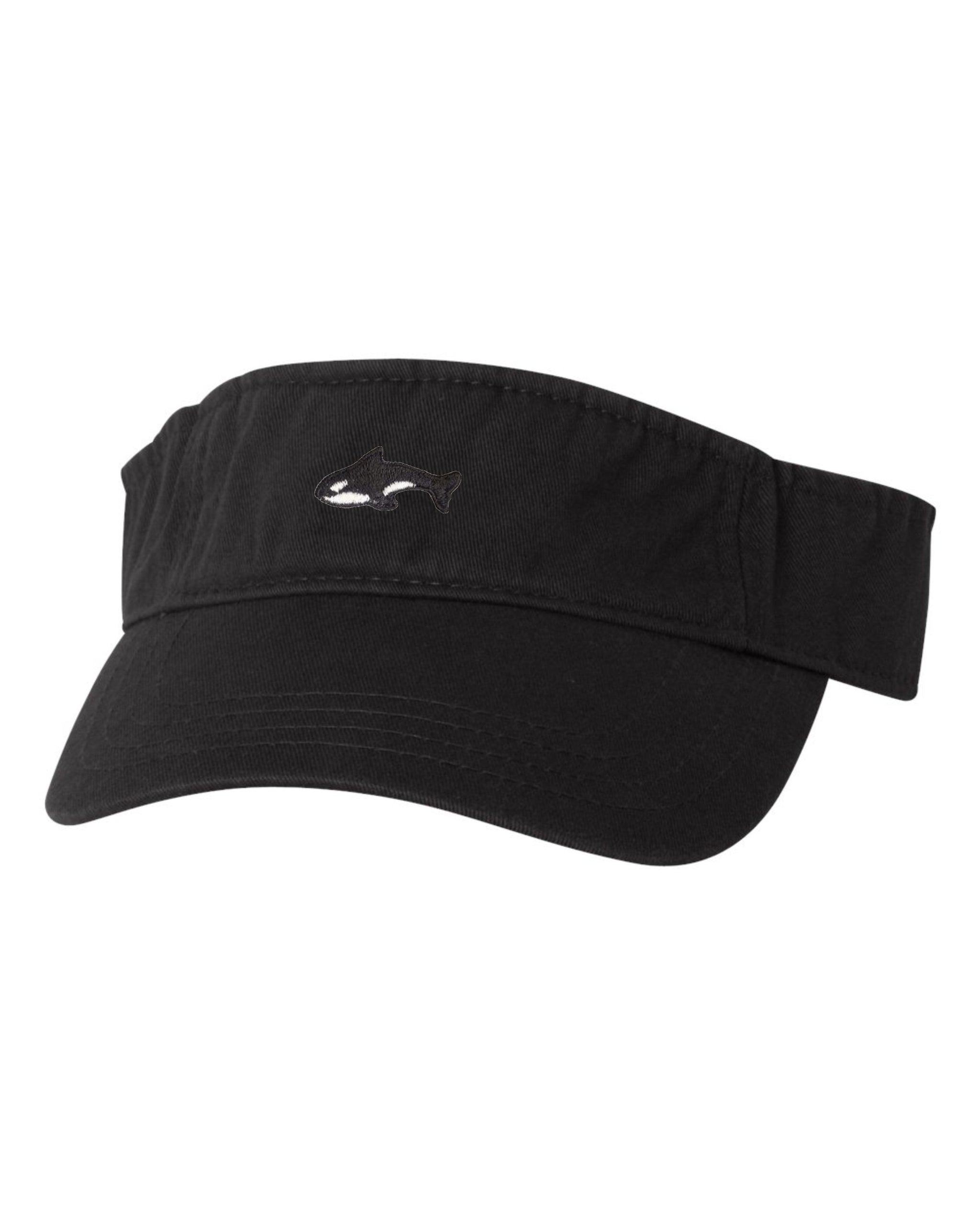 Orca Killer Whale Embroidered Visor Dad Hat