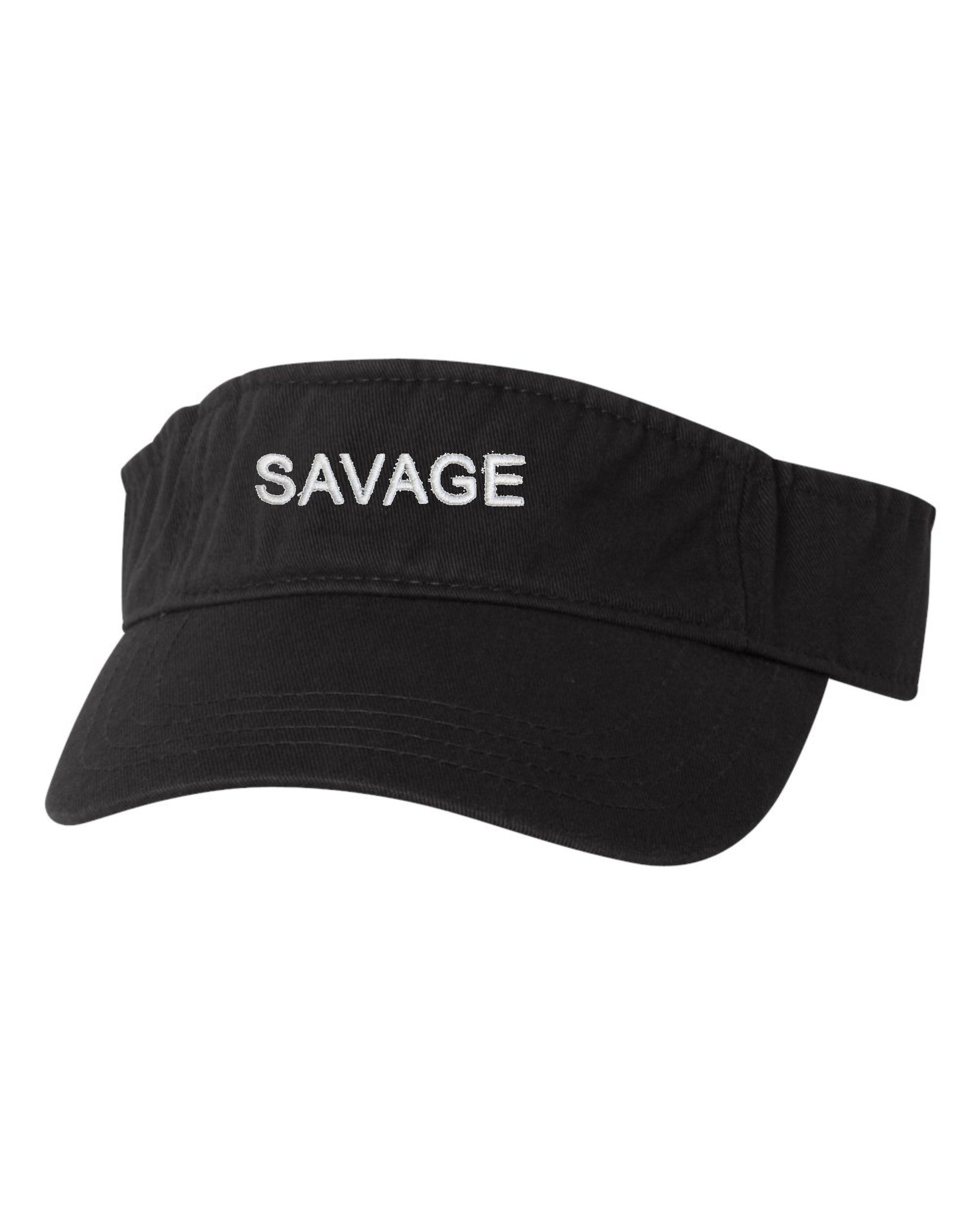 Savage Embroidered Visor Dad Hat
