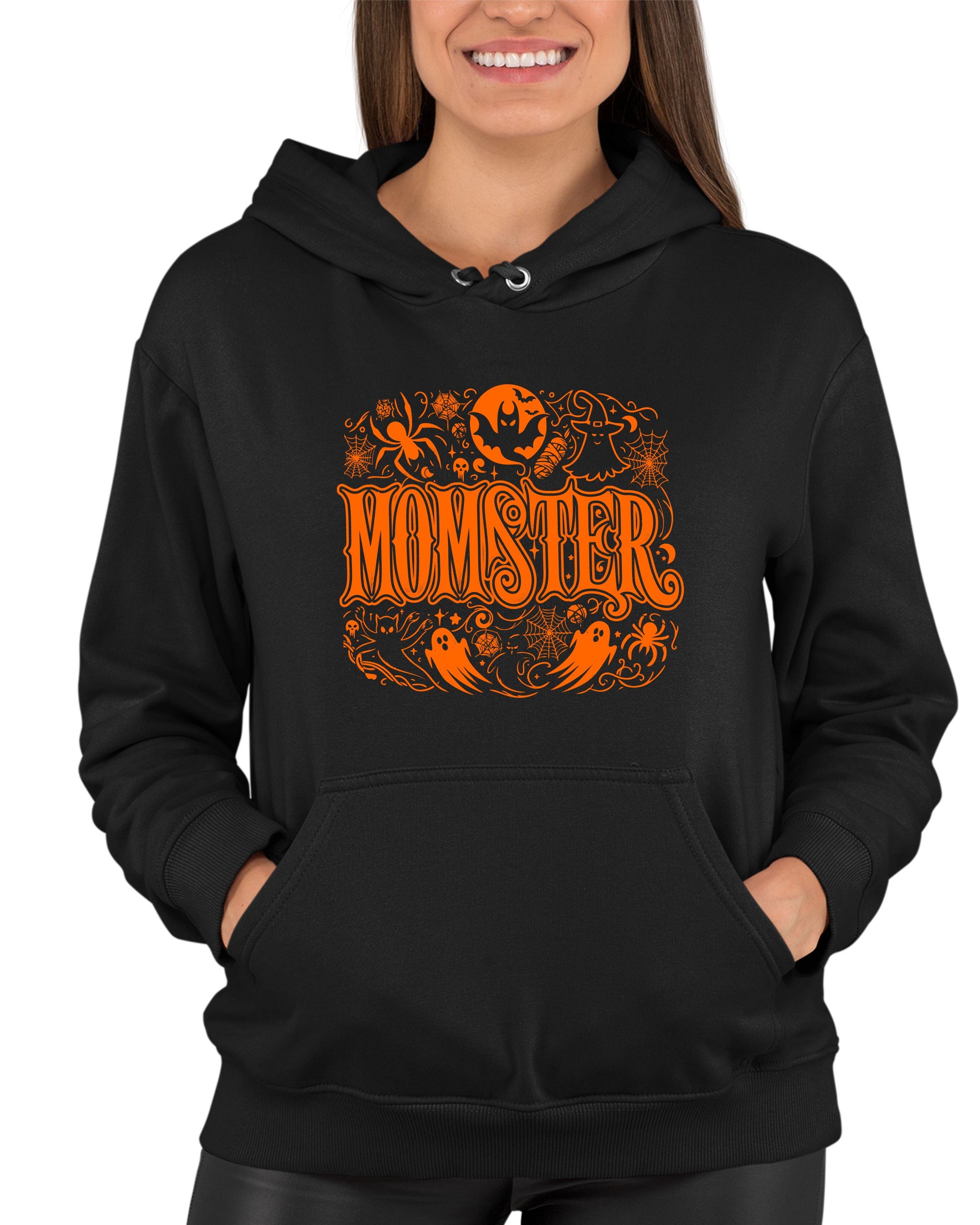Cute & Scary Momster Halloween Gift Idea Mothers Mom Unisex Sweatshirt